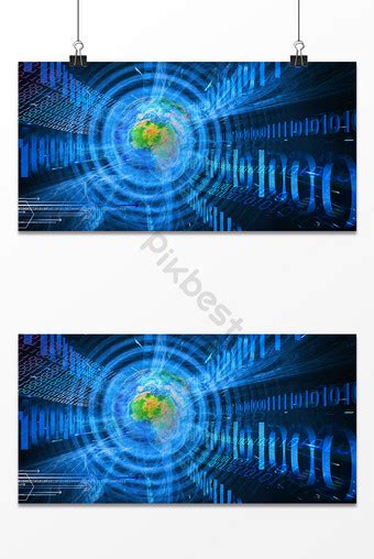 Blue Business Technology Code Background Backgrounds PSD Free Download Pikbest
