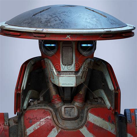 3d 로봇의 현실적인 그림 사진 무료 다운로드 Lovepik