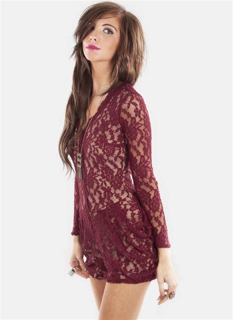 Lace Romper Dressed Up Girl
