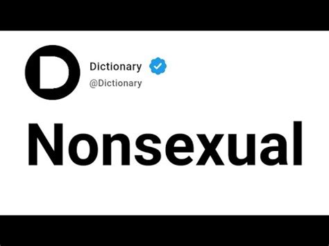 Nonsexual Meaning In English YouTube
