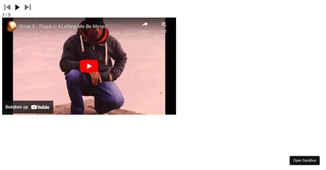 Programatically Control Youtube Iframe Embed Codesandbox