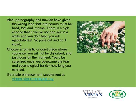 Three Common Sex Problems For Men PPT