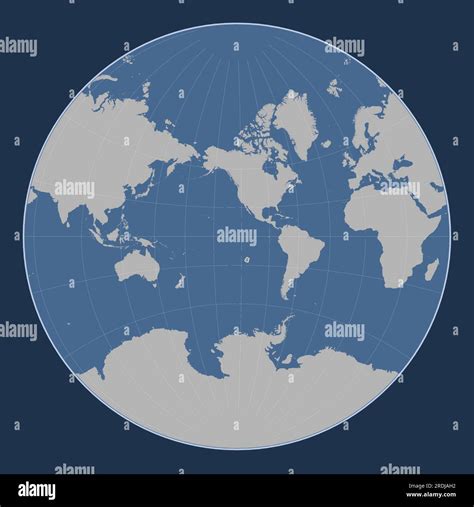 Shape Of The Easter Tectonic Plate On The Solid Contour Map In The Lagrange Projection Centered