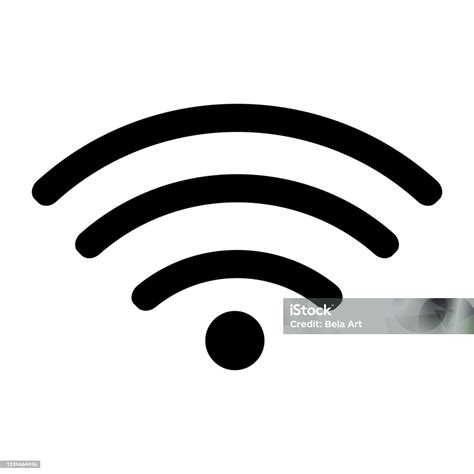 와이파이 신호 와이파이 지역 표지판 와이파이 연결 강도 작업 인쇄 프로젝트 또는 일러스트레이션에 이상적인 Wifi 신호 아이콘입니다 개념에 대한 스톡 벡터 아트 및 기타