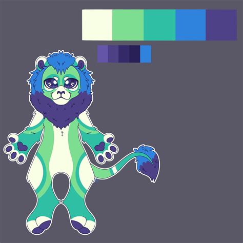 Fursona Adopt Lion Etsy