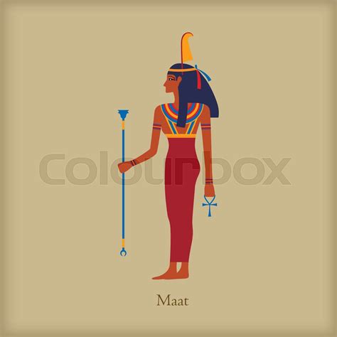 gott ägypten ägyptisch Stock Vektor Colourbox