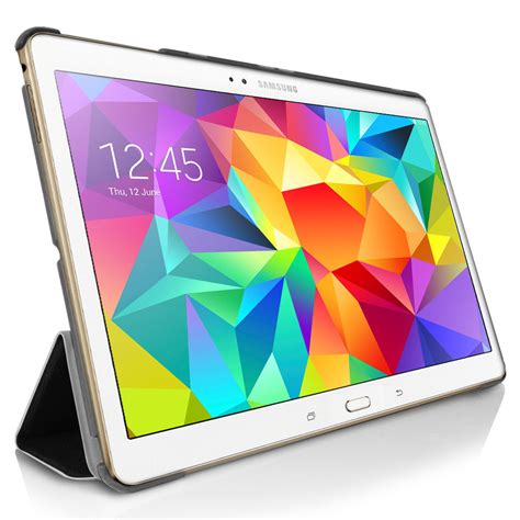 Orzly Slim Rim Case For Samsung Galaxy Tab S Black