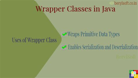 What Are Wrapper Classes In Java Berylsoft