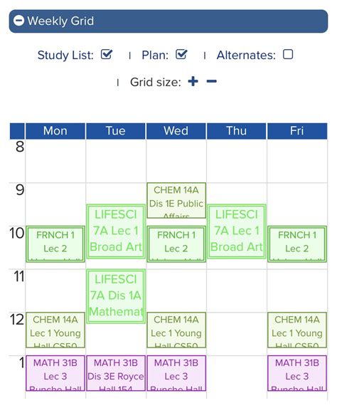Class Schedule Inquiry Does Anyone Think This Schedule Is Doable I Am A First Year