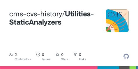 GitHub Cms Cvs History Utilities StaticAnalyzers