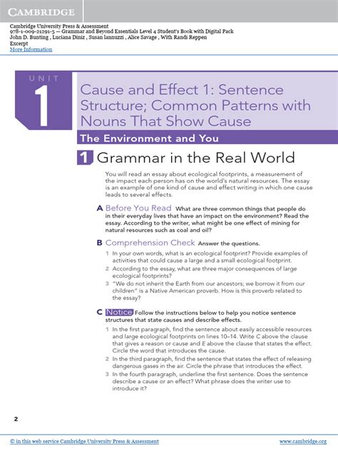Excerpt Download Free Pdf Verb Subject Grammar