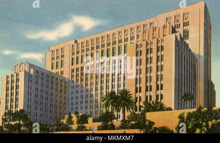 Los Angeles County General Hospital Los Angeles California Usa 1953