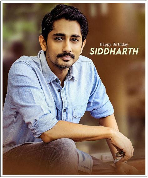 Siddharth Multi Talented Versatile Actor