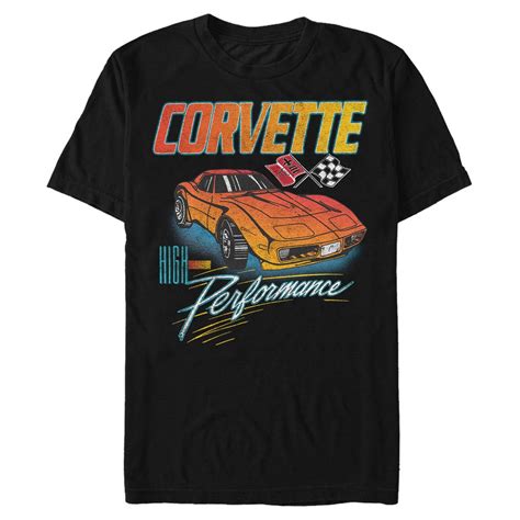 C3 Corvette High Performance Mens T Shirt Corvette Store Online