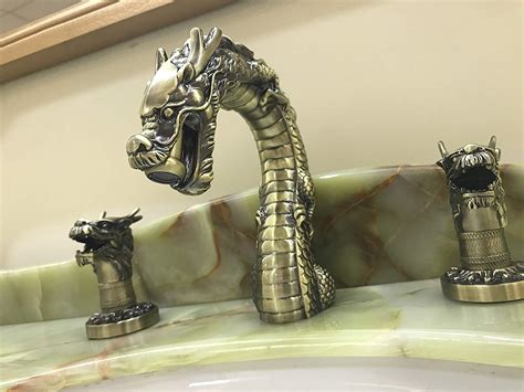 These Incredible Dragon Faucets Would Surely Turn Your Bathroom Into A