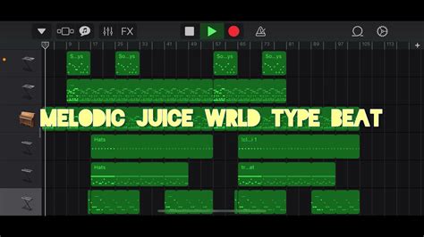 Fire Melodic Juice Wrld Type Beat Made On Garageband🔥🔥🔥 Fire Trap Beat