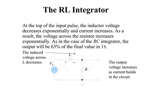Rc And Rl Differentiator And Integrator Circuit Ppt Radio Control