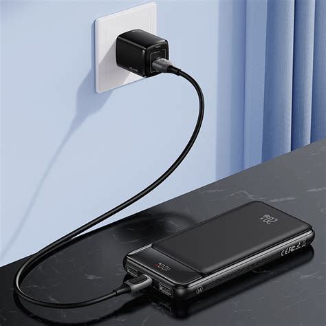 Usams Us Cd Xy Sery Pd W Qc Fast Charging Power Bank Usb Type C Digital