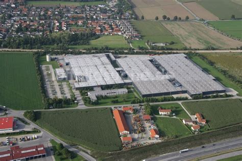Luftaufnahme Ampfing Werksgelände Der Schörghuber Spezialtüren Kg In