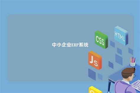 中小企业erp系统 鲸选erp