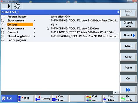Sinumerik Operate Turn