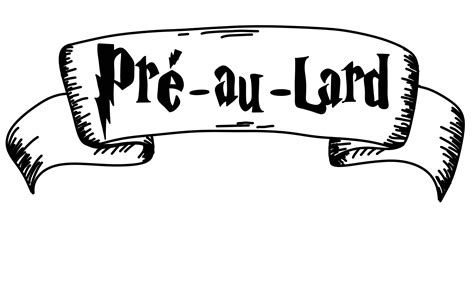 1 Calendrier De Lavent Pré Au Lard Harry Potter à Imprimer