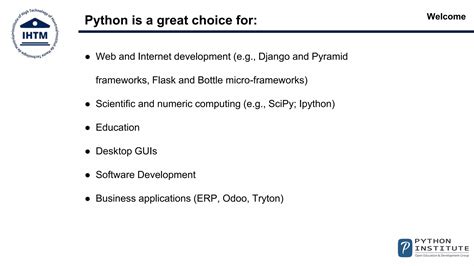 Python Pcep Welcome Opening Pptx