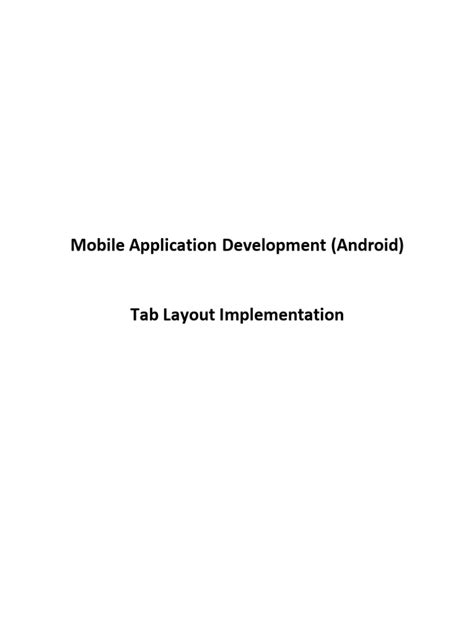 Implementation Tablayout Pdf