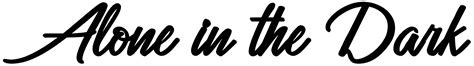 Alone In The Dark Font Free Download Resource Boy