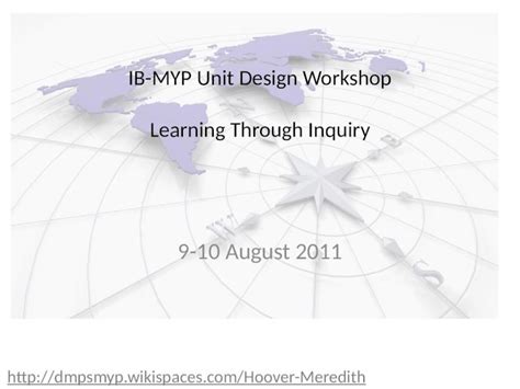 PPTX IB MYP Unit Design Workshop Learning Through Inquiry DOKUMEN TIPS