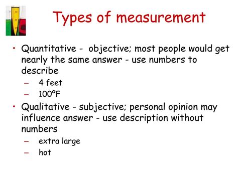 PPT Scientific Measurement PowerPoint Presentation Free Download ID