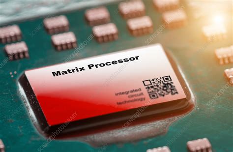 Matrix Processor Stock Image F0448605 Science Photo Library