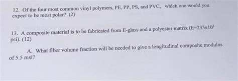 Solved S A Dsc Loop Scan Gives The Plot Below For A Polymer