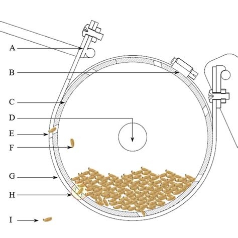 Schematic Diagram Of The Metering Assembly With Features As A Rigid Download Scientific