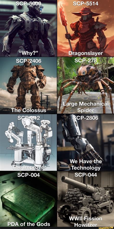 Scp 5000 Why Scp 2406 The Colossus The Improver Scp 004 Pda Of The Gods Scp 5514