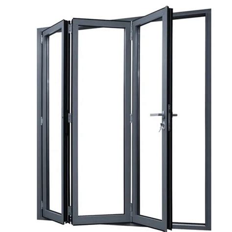 Outdoor Exterior Patio Folding Door Aluminum Bi Fold Australian Style Vertical Folding Doors Bi
