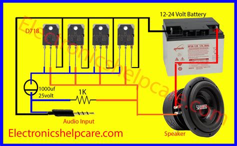 Circuit Diagram D718 Transistor