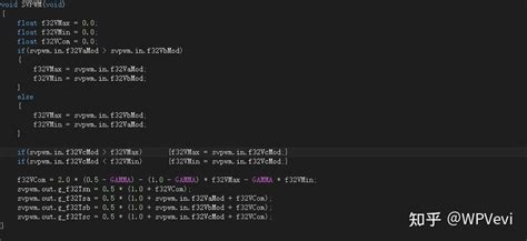 Svpwm代码实现如此简单（c语言） 知乎
