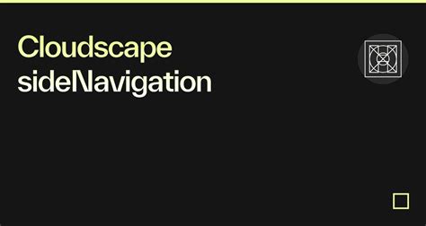 Cloudscape Sidenavigation Codesandbox