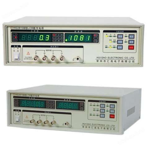 Lcr数字电桥hg2810b 电阻电容电感测量仪 高精度lcr电桥测试仪 上海浦予工业科技有限公司