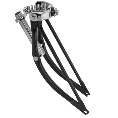 Lowrider 20 Classic Spring Fork 1 Chromeblack Sgvbicycles Sgv