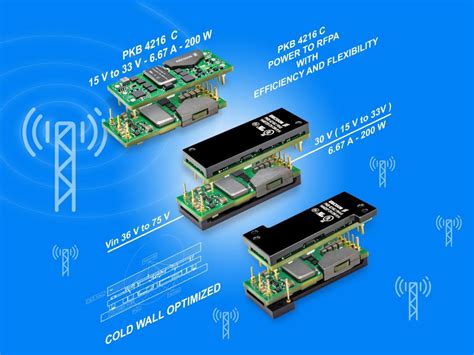 W DC DC Has Ultra Wide Output Voltage Range For Radio PA App