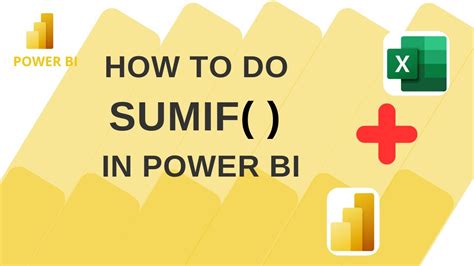 How To Do Sumif In Power Bi Youtube