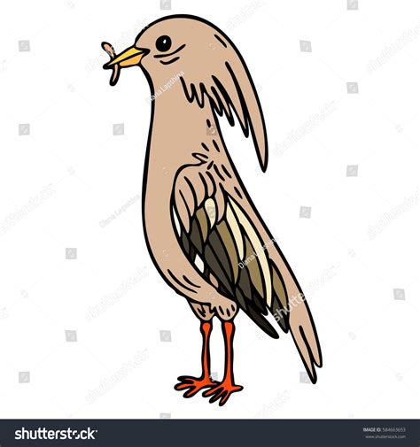 Bird Vector Graphic Art Stock Vector Royalty Free 584663653