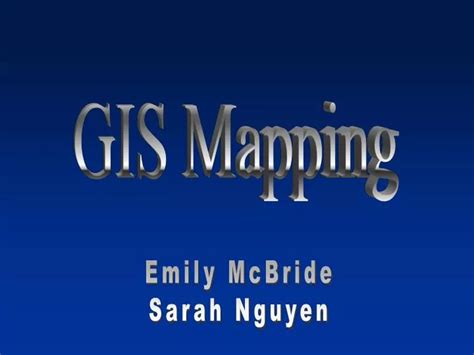 PPT GIS Mapping PowerPoint Presentation Free Download ID 2947877