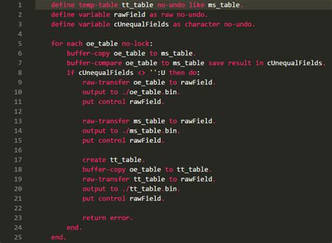Progress 4gl Missing Codepage For Table When Using Dataserver Stack Overflow