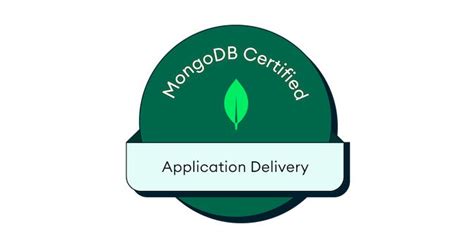 Mongodb Application Delivery Certification Was Issued By Mongodb To