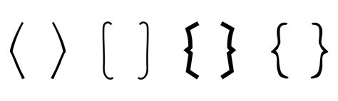 Brackets Quote Box Frame Sketch Brace Border Text Parenthesis Font Punctuation Doodle