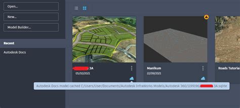 Infraworks Model Not Updating To Cloud Autodesk Community