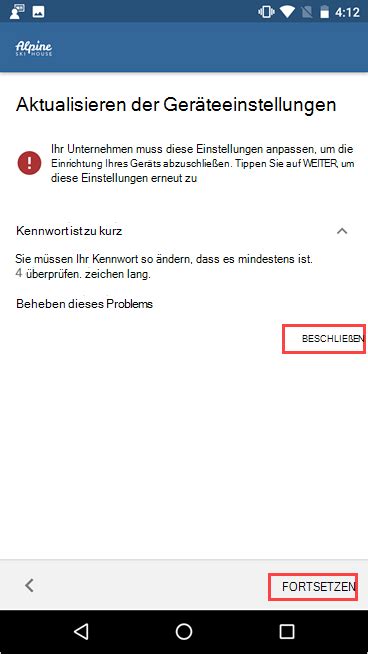 Registrieren Eines Android Geräts Mit Intune Unternehmensportal Microsoft Intune Microsoft Learn